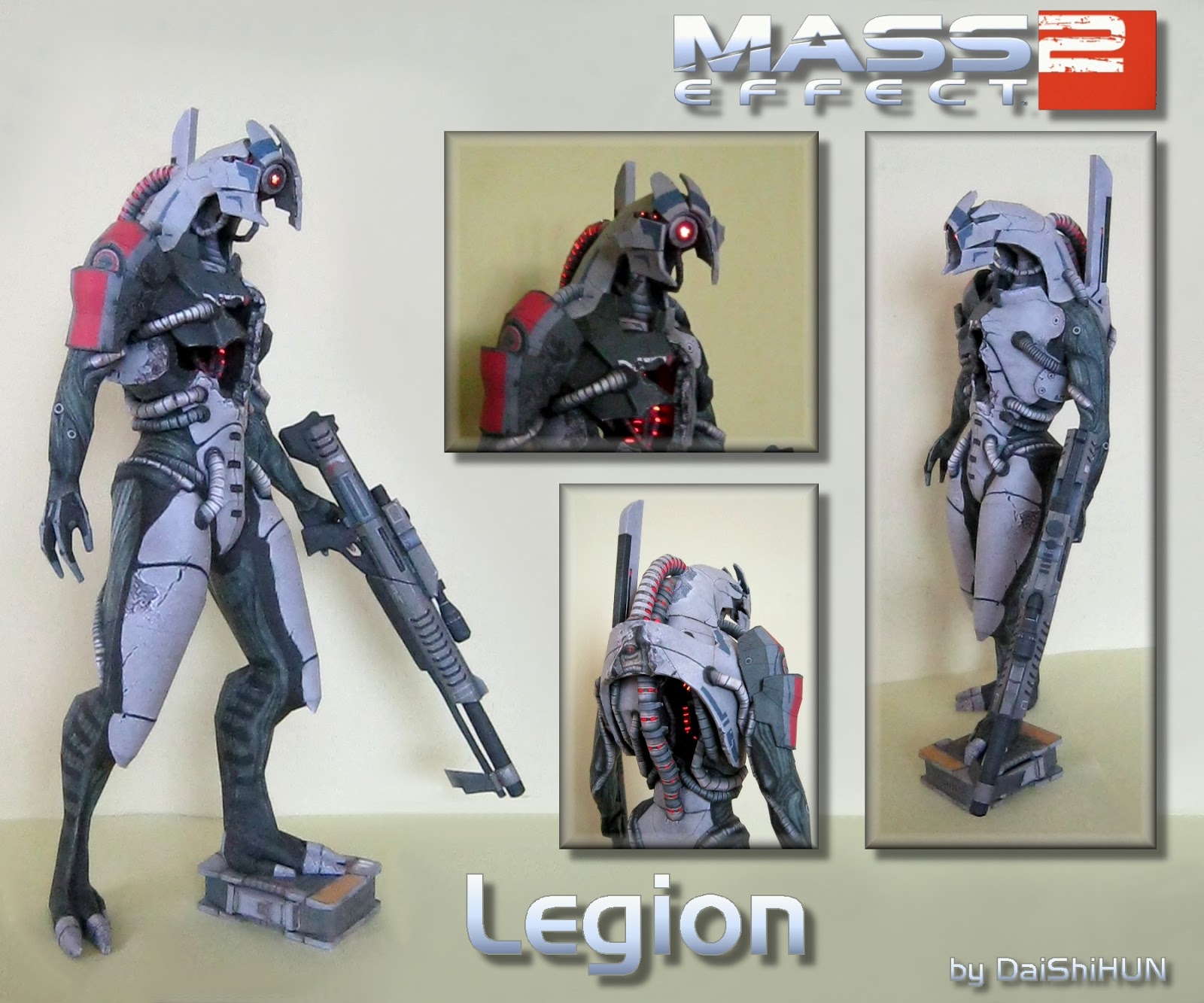 Mass Effect 2 - Legion Papercraft | Papercraft Paradise | PaperCrafts ...