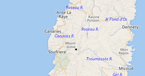 GeoFact of the Day: Saint Lucia Rivers