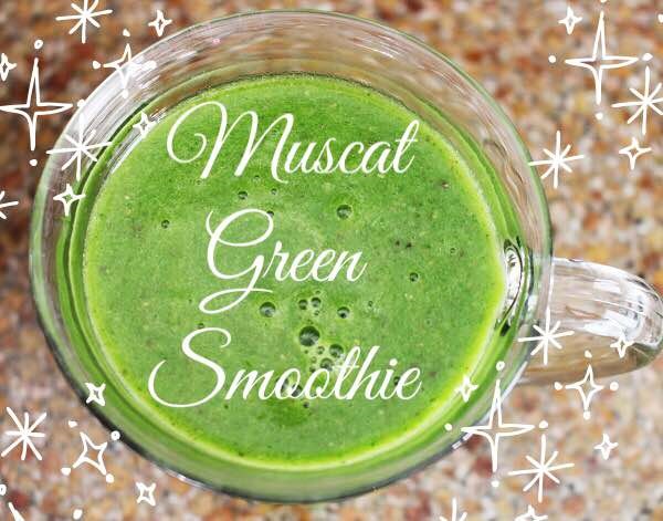 How to Make Muscat Green Smoothie | It has grown on me!