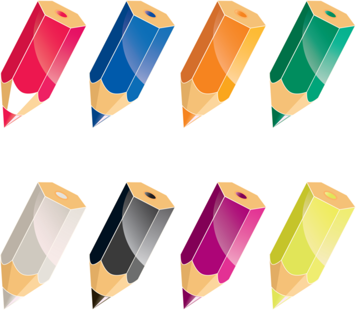 Crayolas de colores animados - Imagui