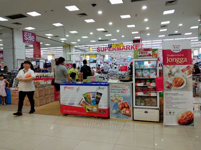 Beli Samyang Topokki dan Bulgogi di Korean Food Fair Aeon Kepong