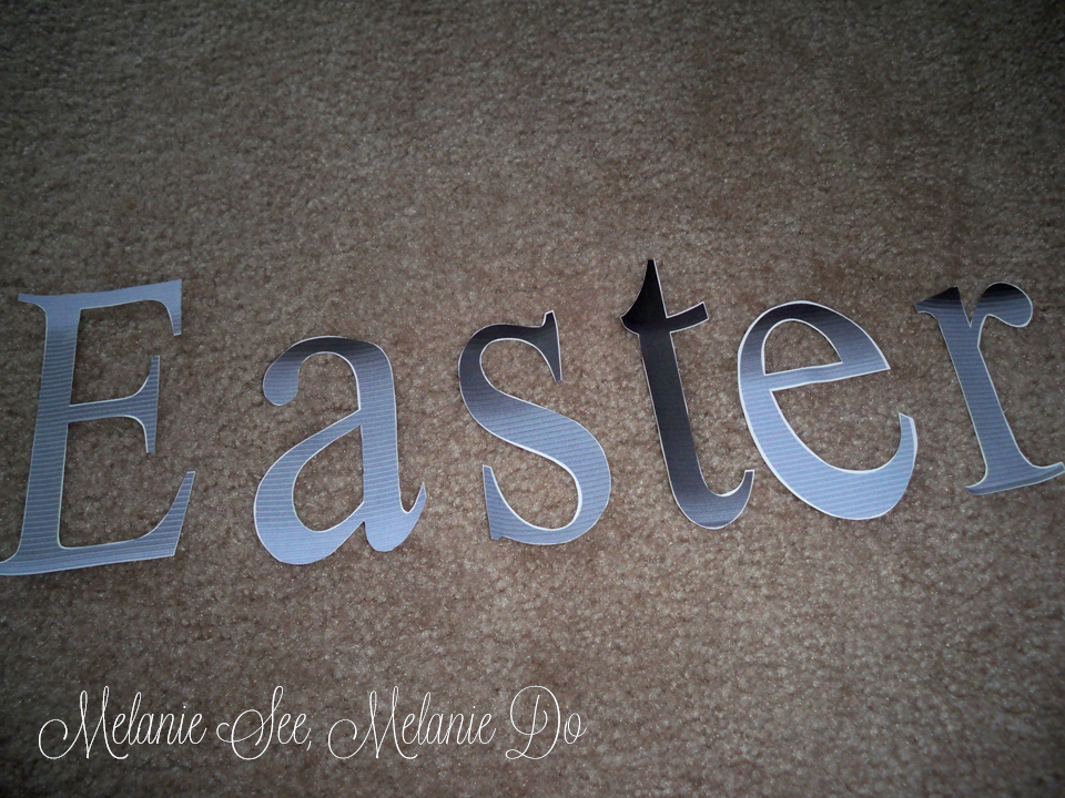 Melanie See, Melanie Do: Wood Blocks Tutorial- Easter Edition