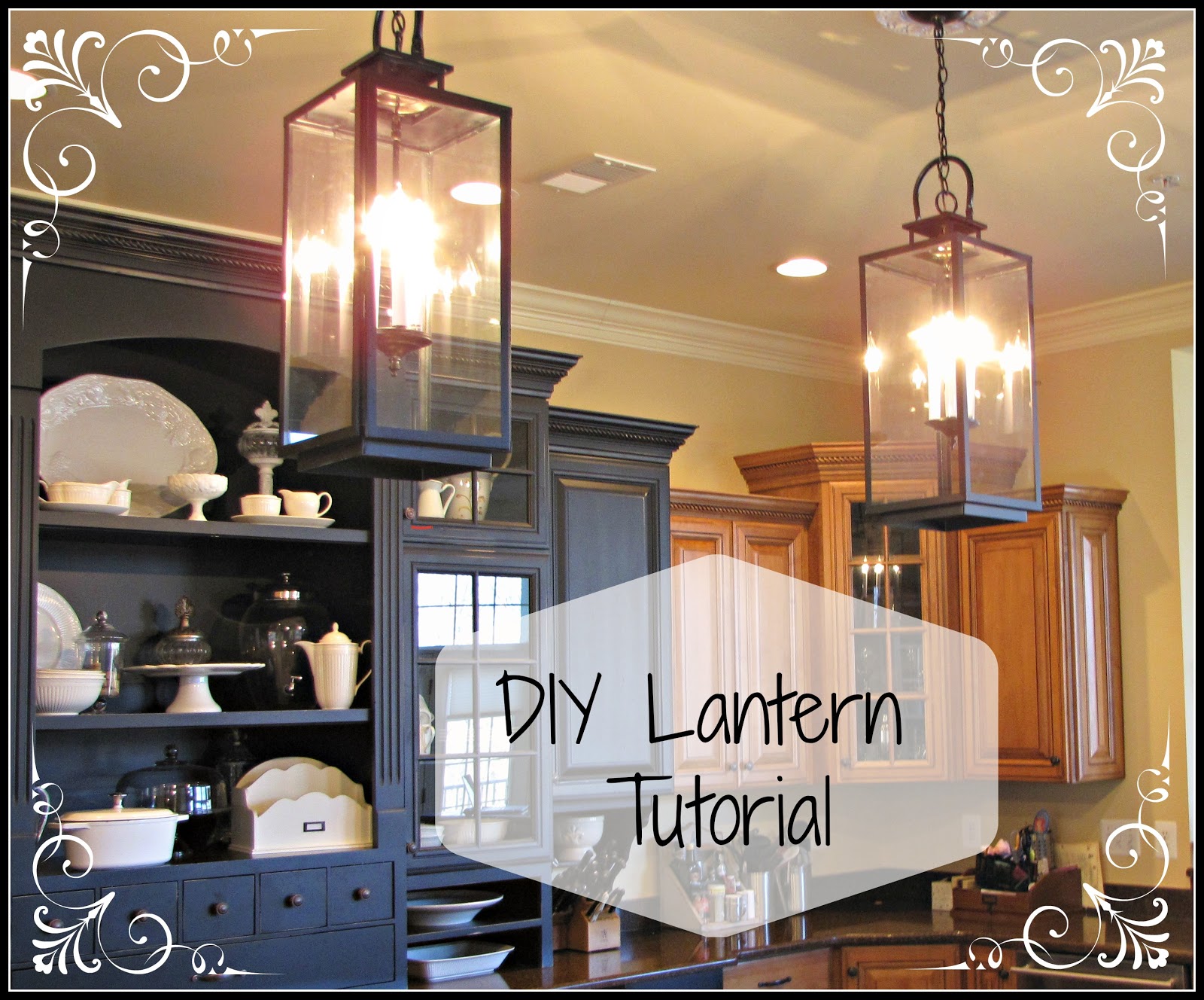 Lipstick and Sawdust: DIY Lantern Tutorial