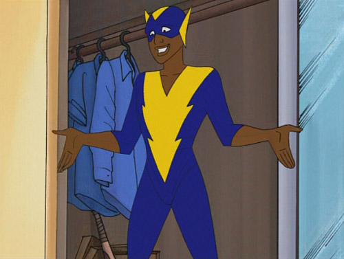 Static Shock And Batman Beyond