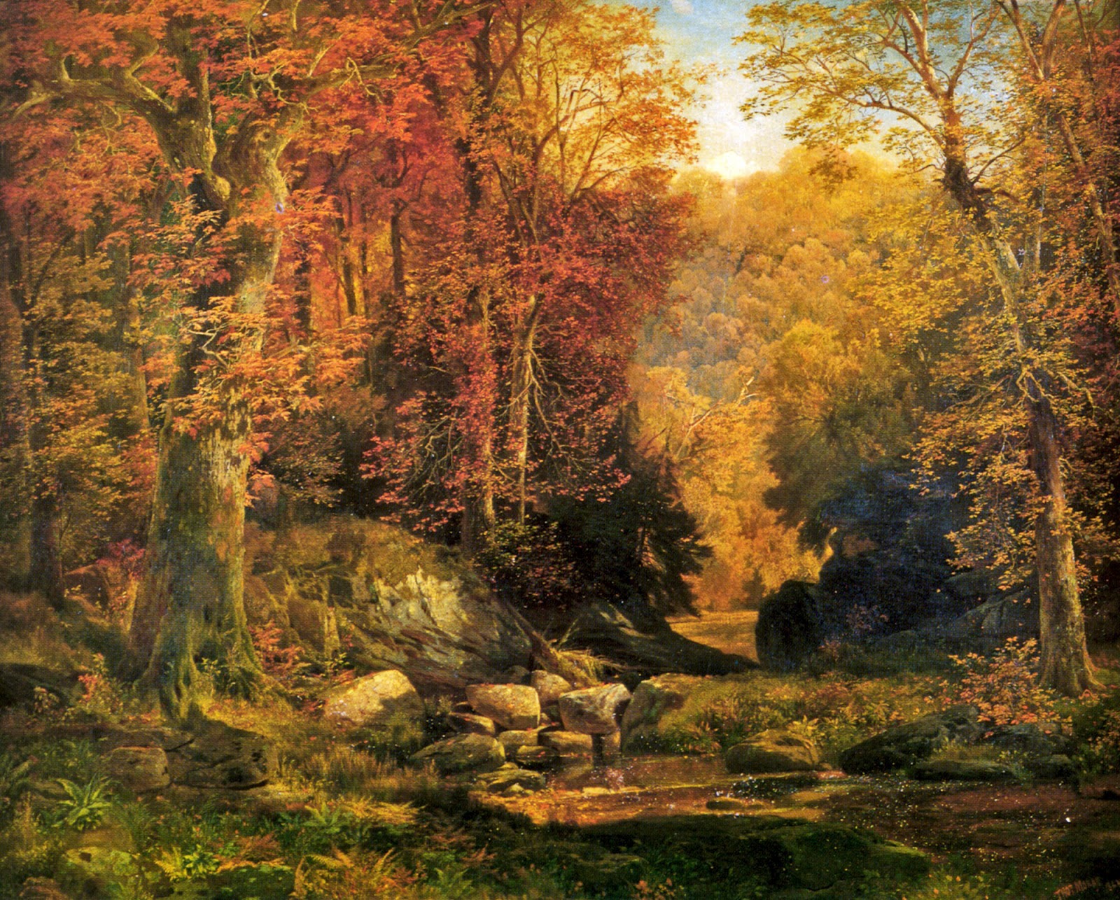 19th century American Paintings: Thomas Moran