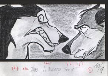 Living Lines Library: Balto (1995) - Storyboards