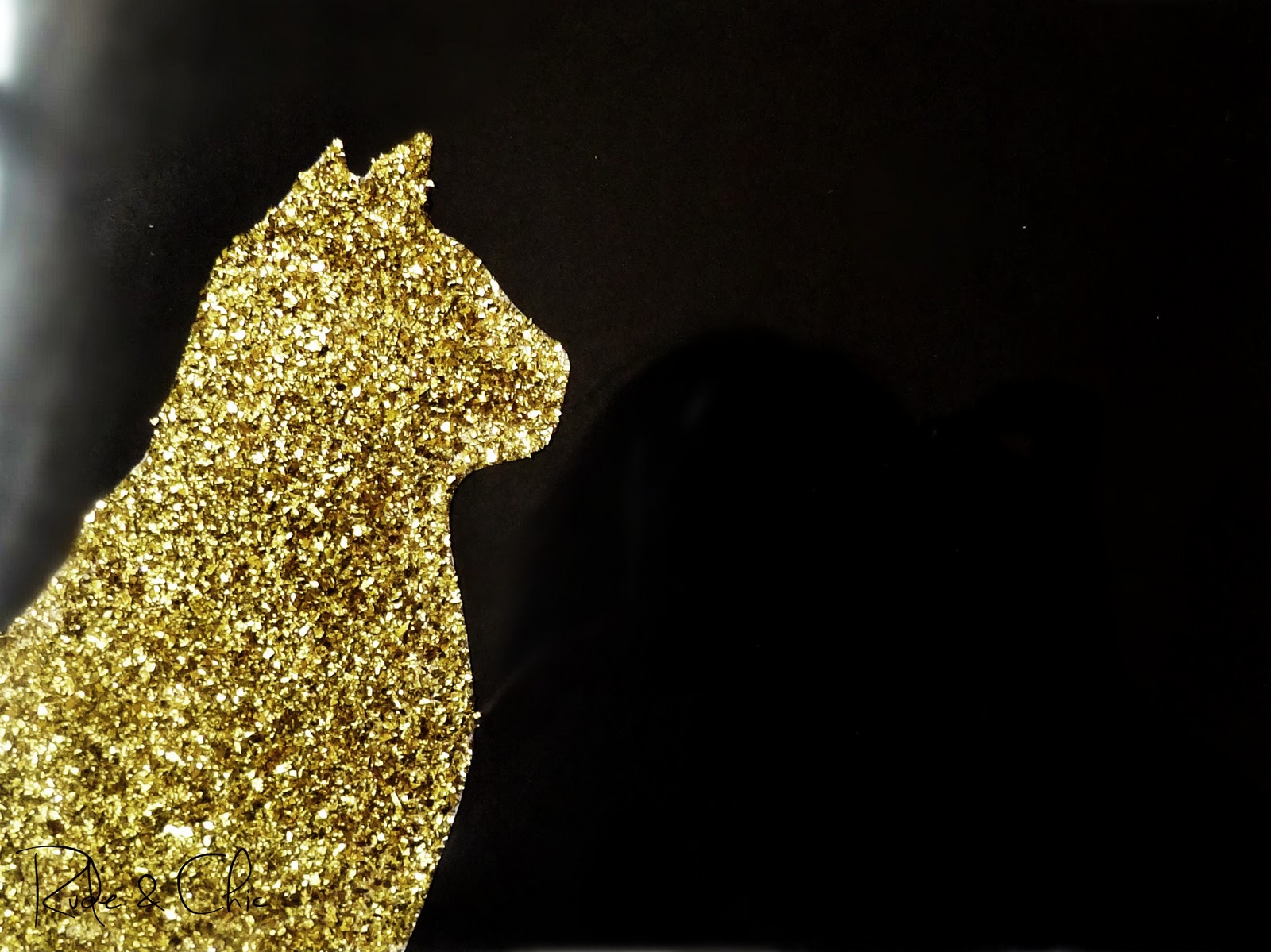 Sparkle glitter cat silhouette. | Cat silhouette, Sparkles glitter, Cats