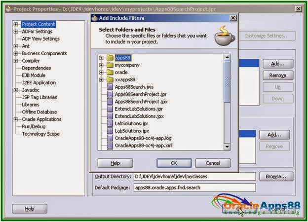 Oracle Applications Oracle Application Framework Oaf Creating