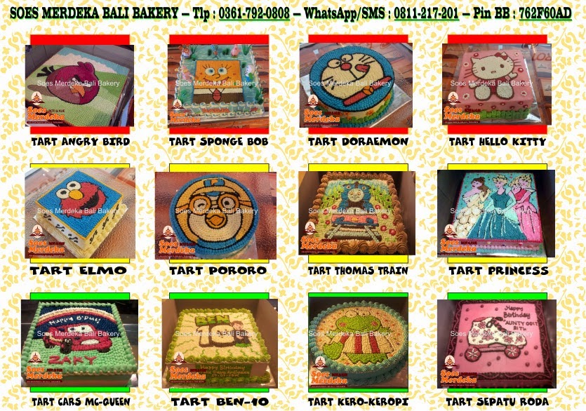 Soes Merdeka Bali Bakery: Katalog Birthday Cake For Kids