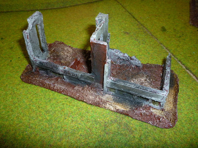 Santa Clarita Wargamer: WW2 Soviet Ruined Buildings