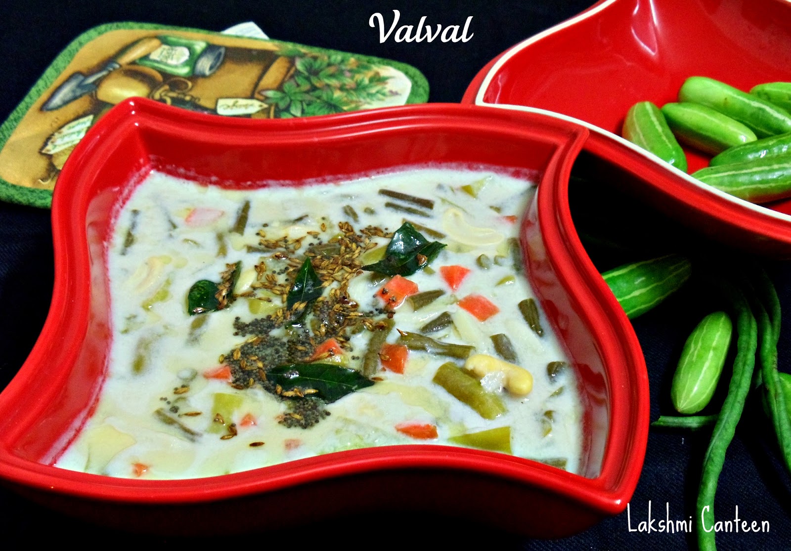 Lakshmi Canteen: Valval (Mixed Veggies in Coconut Milk)