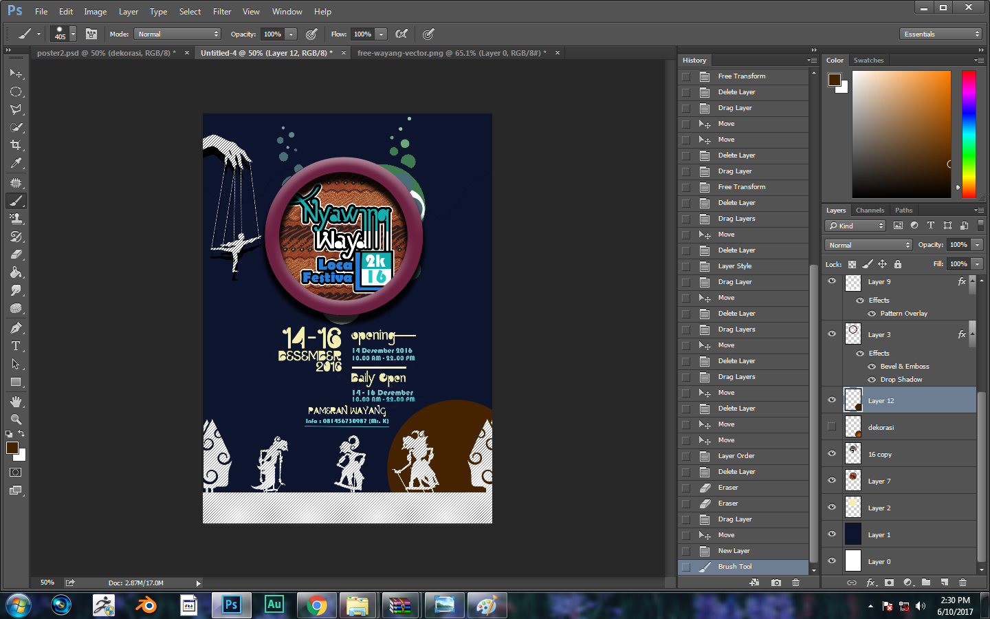 Membuat Poster Menarik Dengan Photoshop - BoyLab
