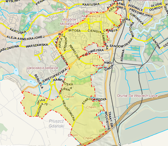 Teraz Dzielnice: Chełm