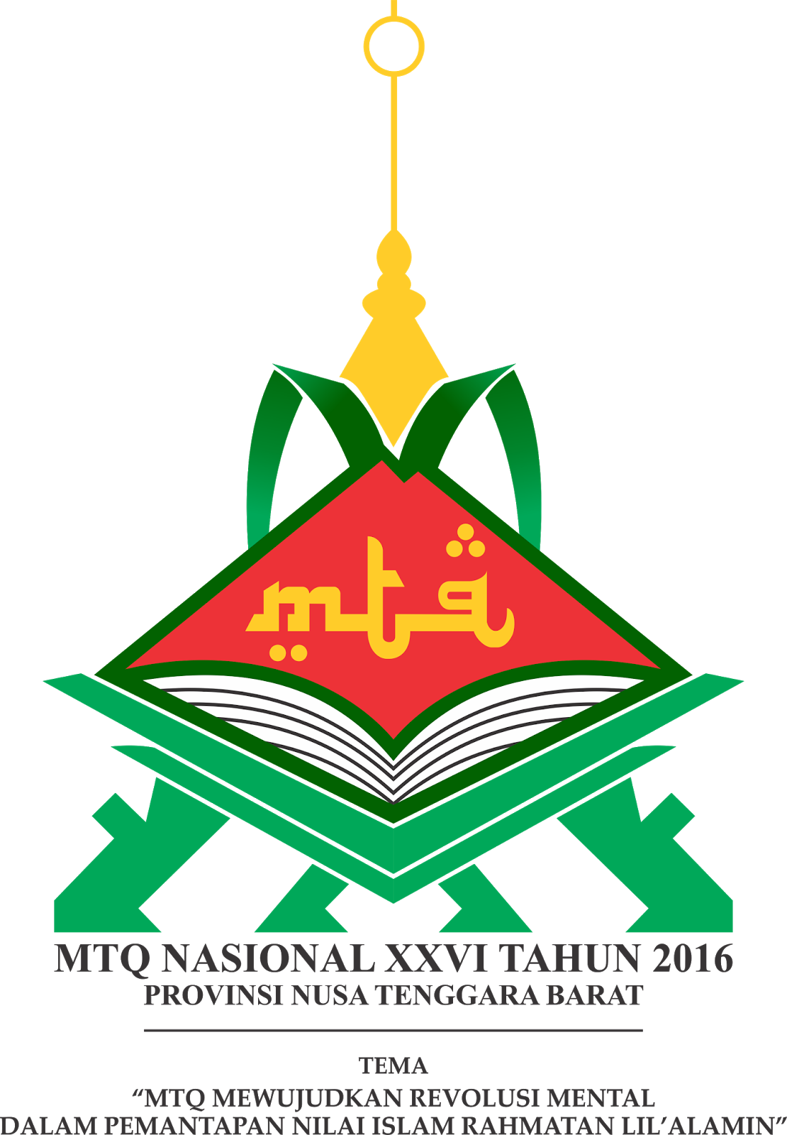 MAKNA LOGO MTQ NASIONAL KE XXVI DI NUSA TENGGARA BARAT 2016 ~ Lombok ...