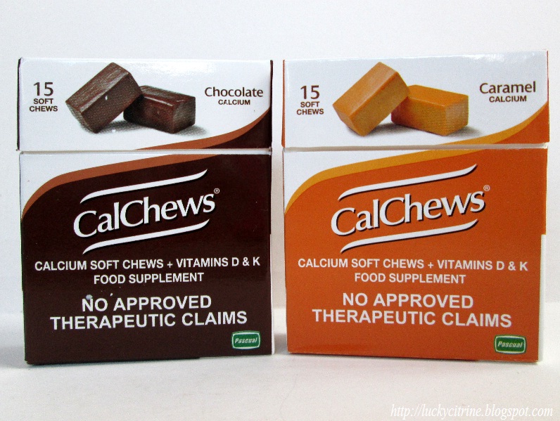 Lucky Citrine: CalChews - Chocolate & Caramel Calcium