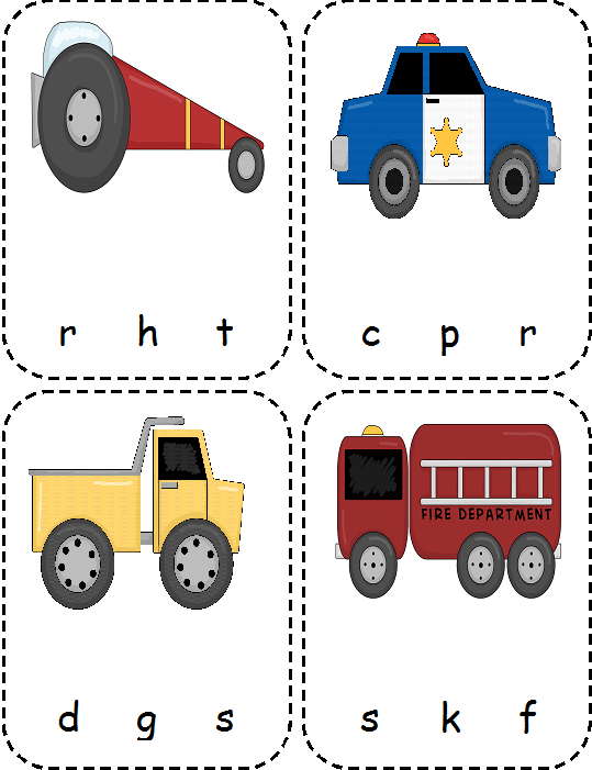 Alphabet Farm: Beginning Sounds Clip Cards