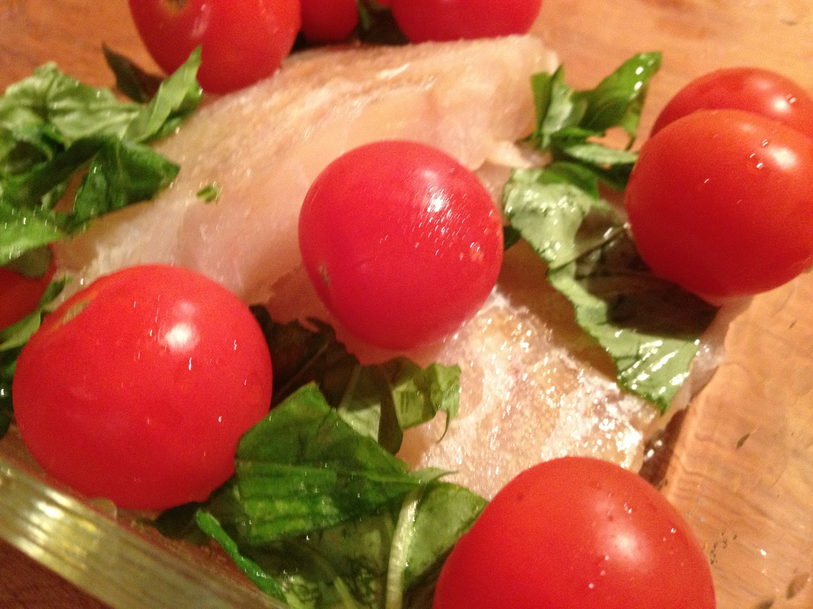 Repas léger au poisson