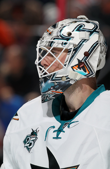 I Love Goalies!: Martin Jones 2015-16 Mask