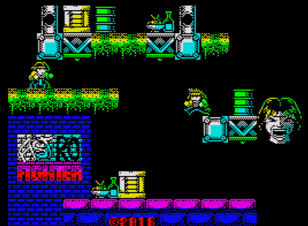Indie Retro News: Fist-Ro Fighter - The ZX Spectrum gets an action ...