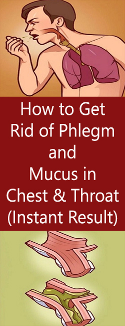 How to Get Rid of Phlegm and Mucus in Chest & Throat (Instant Result ...