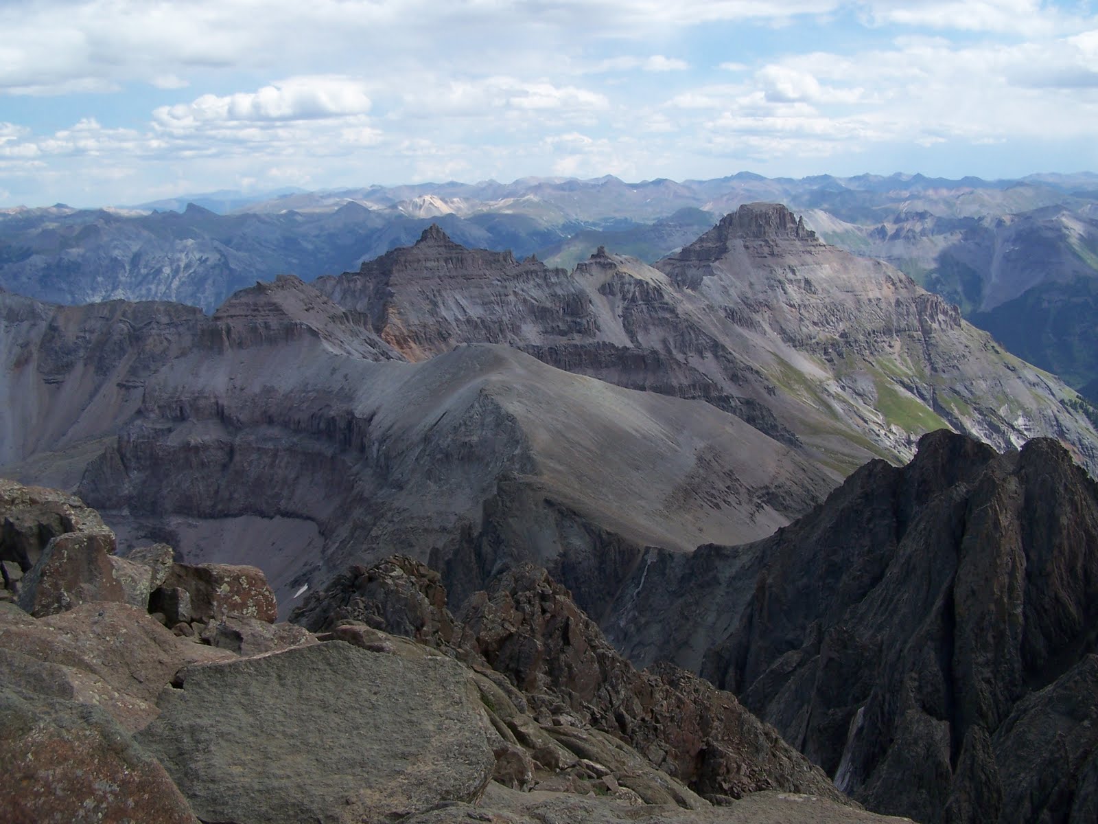 leave before the lights come on: Mt Sneffels is a long hike, makes me ...