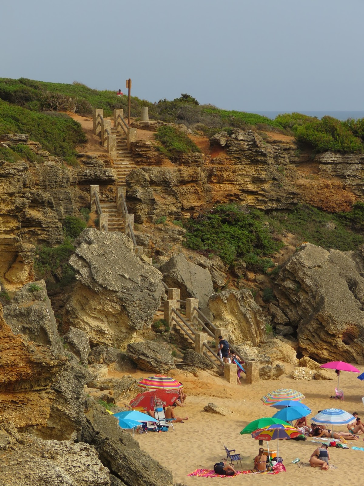 Mis aventuras en camper: Playas de Calas de Roche. Conil de la Fra ...