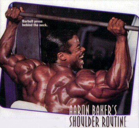 FITNESS&MUSCLE: A FERA DO FISICULTURISMO AARON BAKER