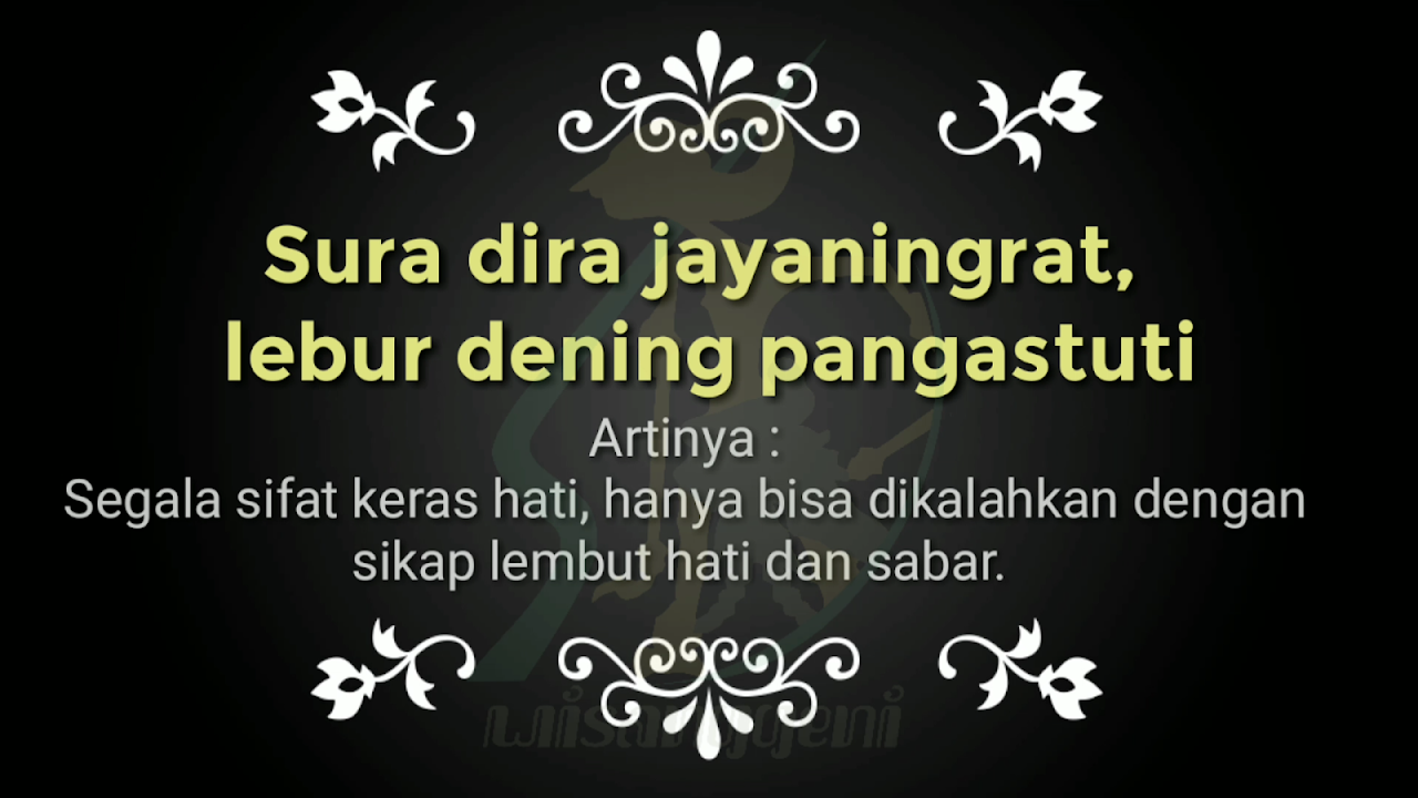 66 Kata Kata Motivasi Bahasa Jawa Dan Artinya - Chika Ciku