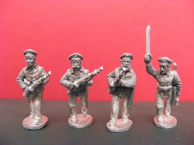 Wargame News and Terrain: Tsuba Miniatures: Red German Soldiers Previewed