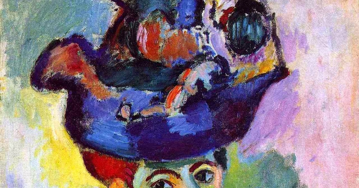 The woman with the hat, painting by Henri Matisse (1905) - My Daily Art