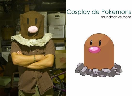 Tímida confiante : Cosplay de Pokemons