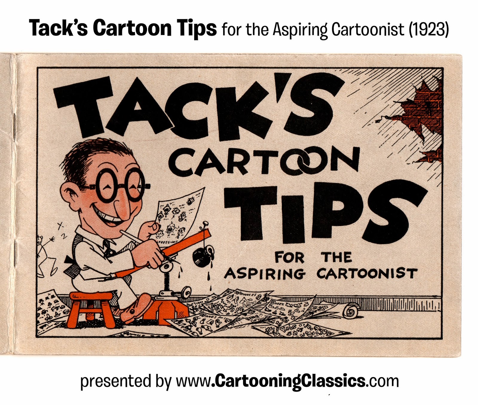 Cartoon SNAP: “Tack’s Cartoon Tips for the Aspiring Cartoonist” (1923 ...