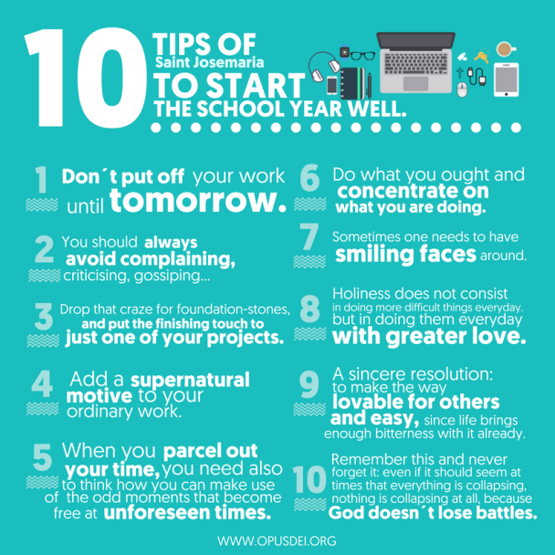 Pontifex Maximus: The Face of Jesus Christ: 10 Tips to Start the School ...