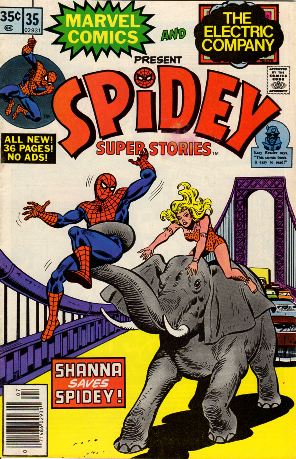 ITG: Shanna Showcase 15: Spidey Super Stories #35 (Sept. 1978)