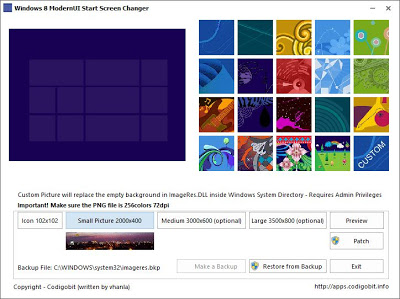 ModernUIStart for Windows 8 - Percantik Tampilan Metro Windows 8