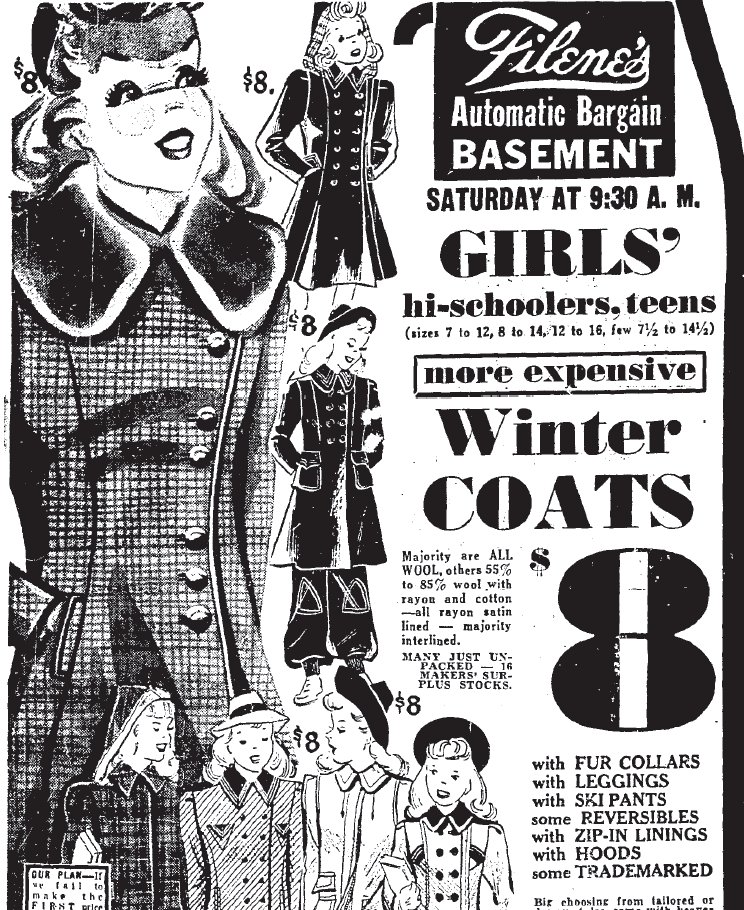 Shopping Days In Retro Boston: Filene's Basement: A Retro Boston Tribute