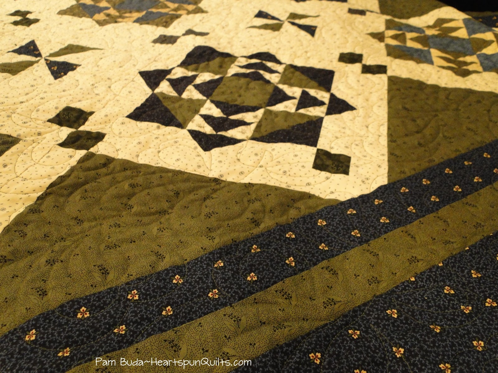 Heartspun Quilts ~ Pam Buda: Enjoy A Little Evening Shade!