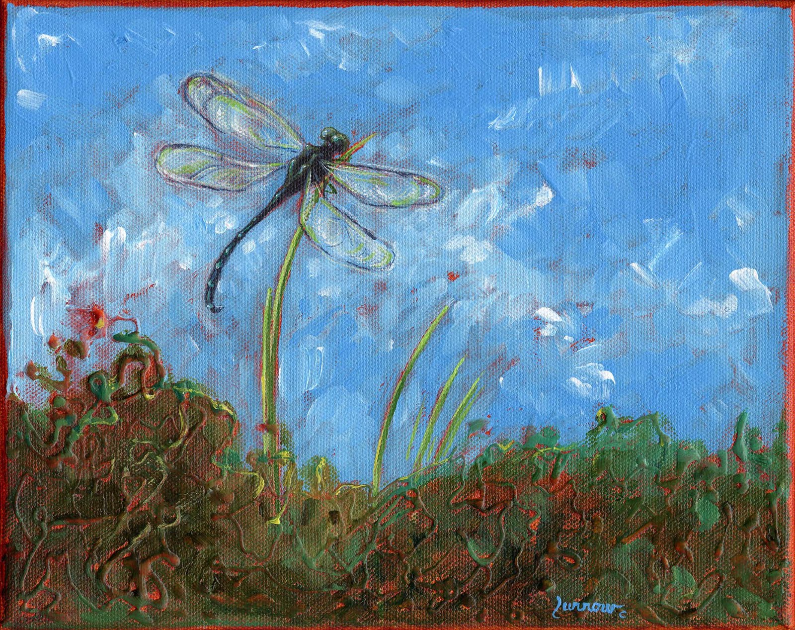 "Diary of a Madd Weekly Painter": String Gel