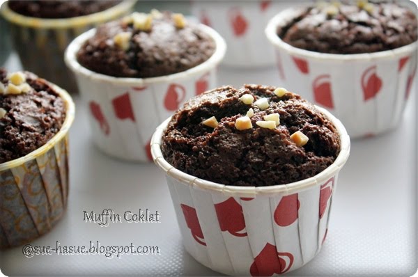 HaSue: I Love My Life: Resepi: Muffin Coklat Yani