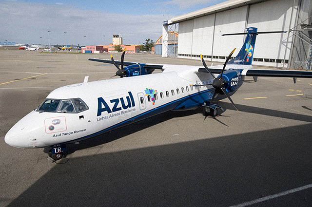 ROTA DO SOL: NOVO ATR 72-600 DA AZUL SE APRESENTA