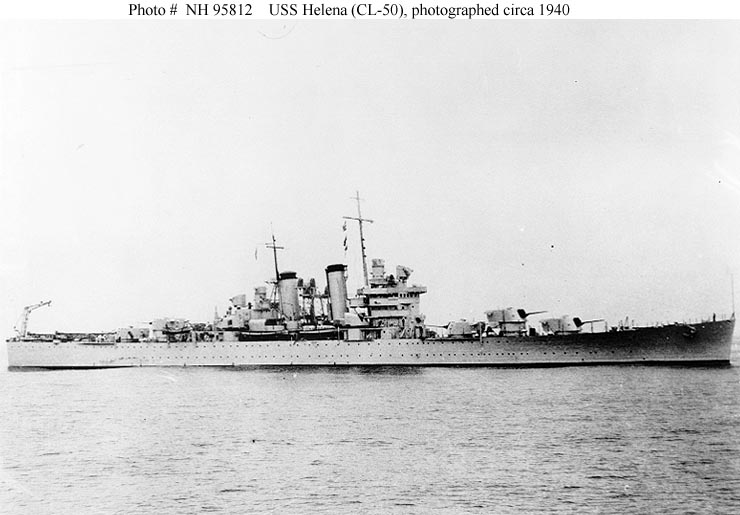 Naval Warfare: USS Helena (CL-50)