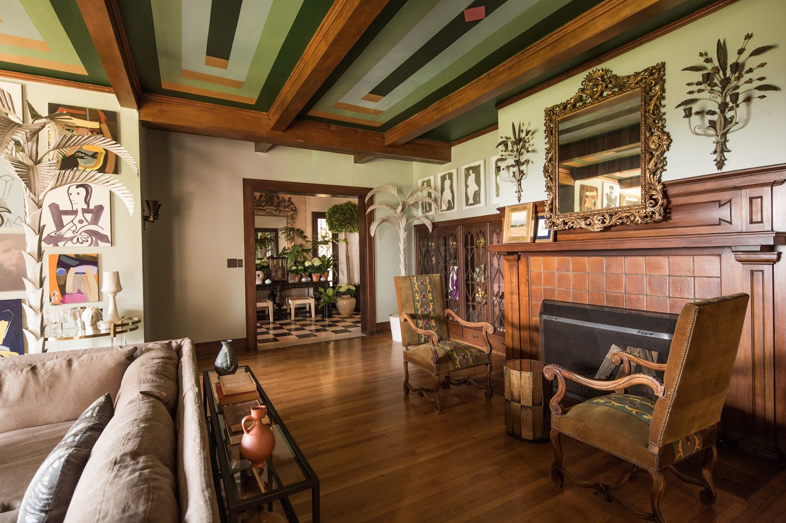 Fiorito Interior Design: Wattles Mansion Showcase House, Los Angeles 2017