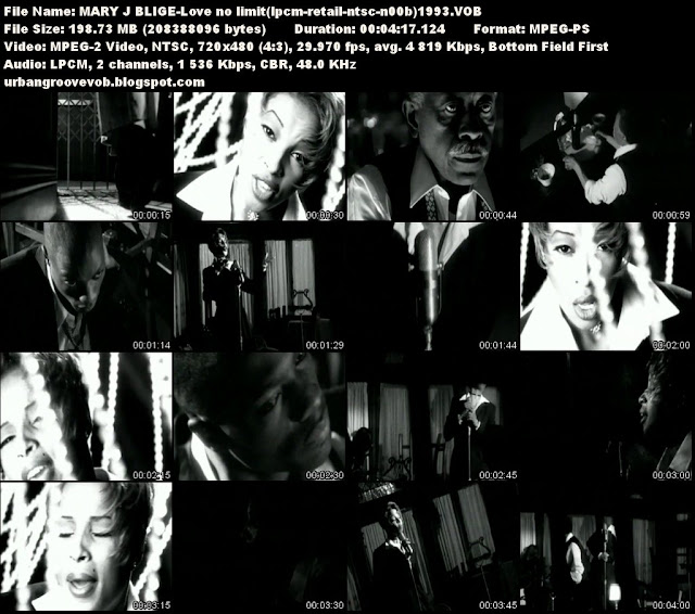 Urban Groove Vob Collection Mary J Blige Love No Limit 1993