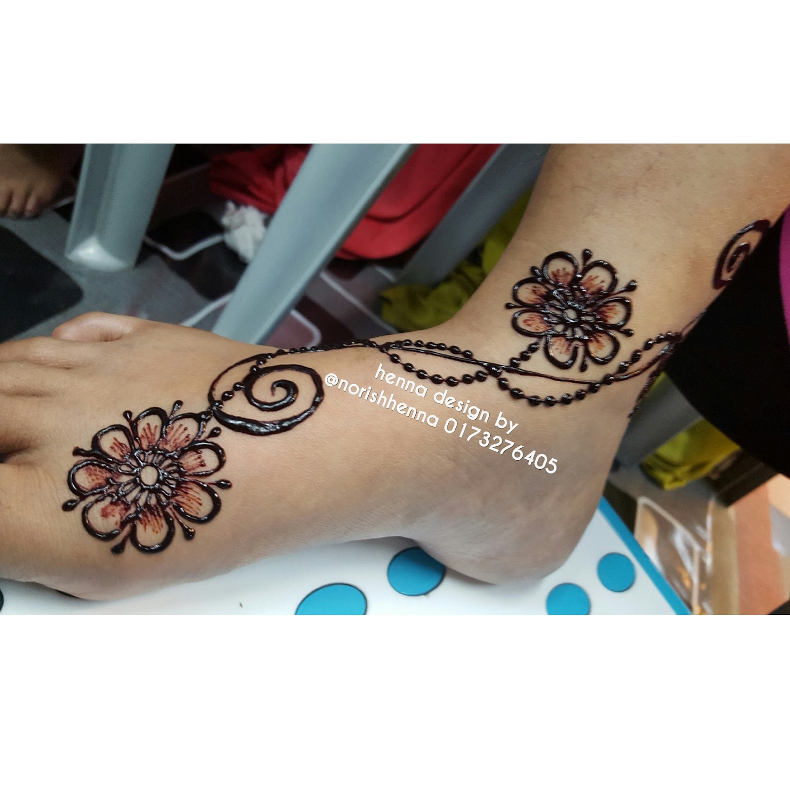 PERKHIDMATAN UKIRAN INAI PENGANTIN: Inai Tangan, simple dan sweet ...