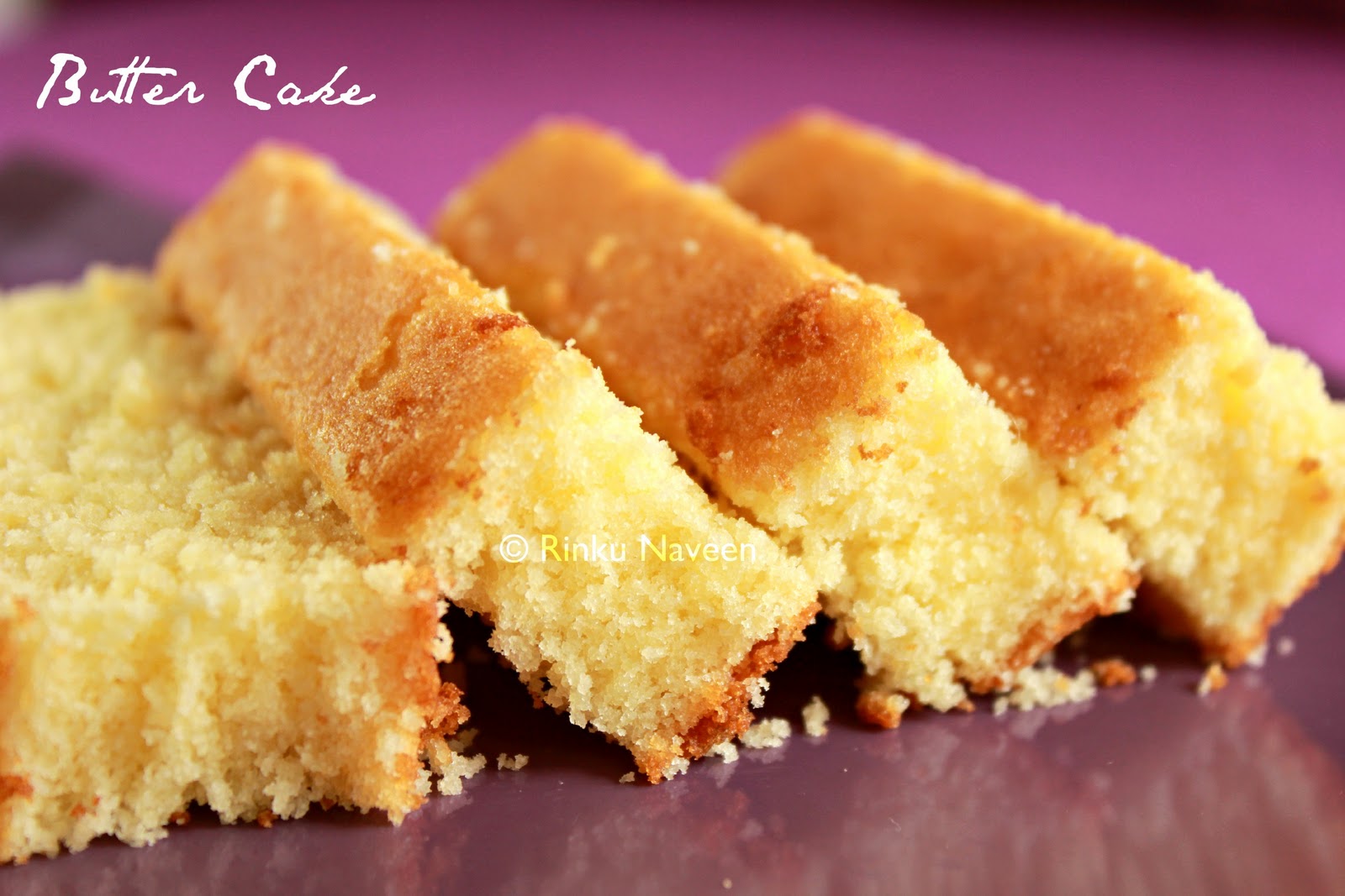 My Food Treats: Butter Cake