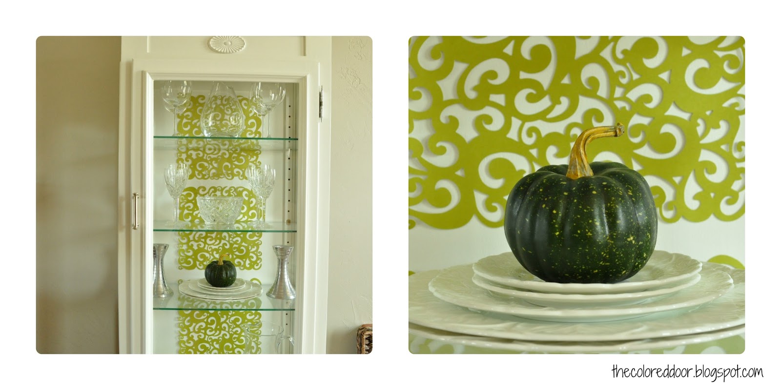the colored door: Fall Decorating