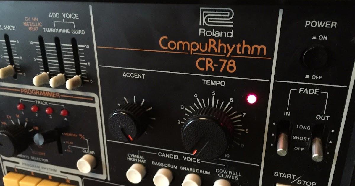 MATRIXSYNTH: Roland CR-78 CompuRhythm Vintage Analog Drum Machine SN 893815