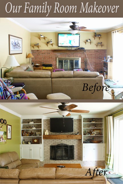 KarenScraps: Our Family Room Makeover