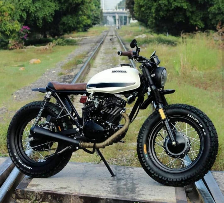 Berbagai Aliran Modifikasi Motor Honda Cb Yang Bagus Keren: Motor Gl ...