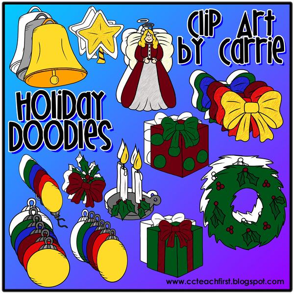 Clip Art by Carrie Teaching First: Clip Art Doodles